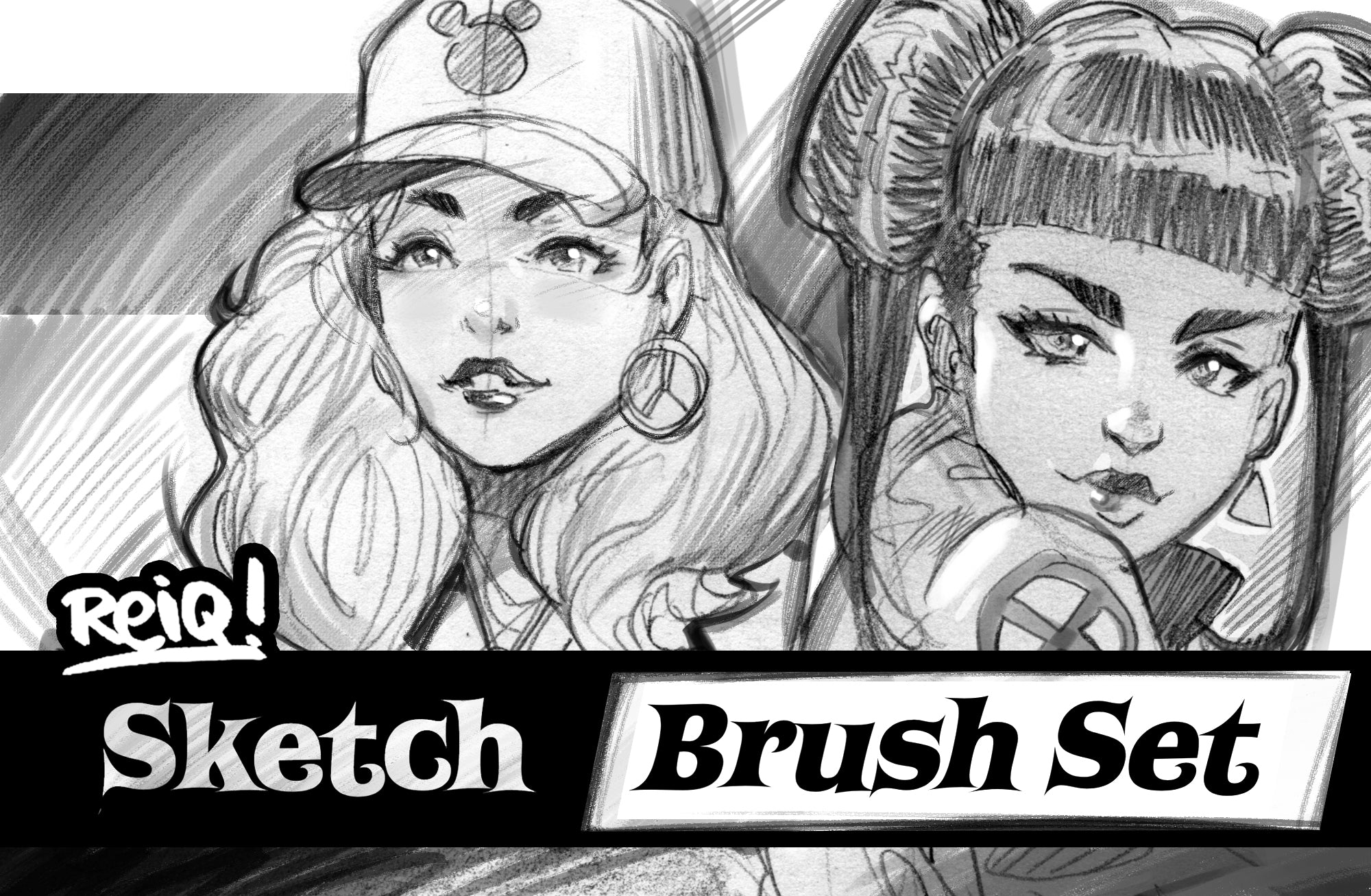 New Sketch Brush Pack + Sketchbook News! – REIQSHOP