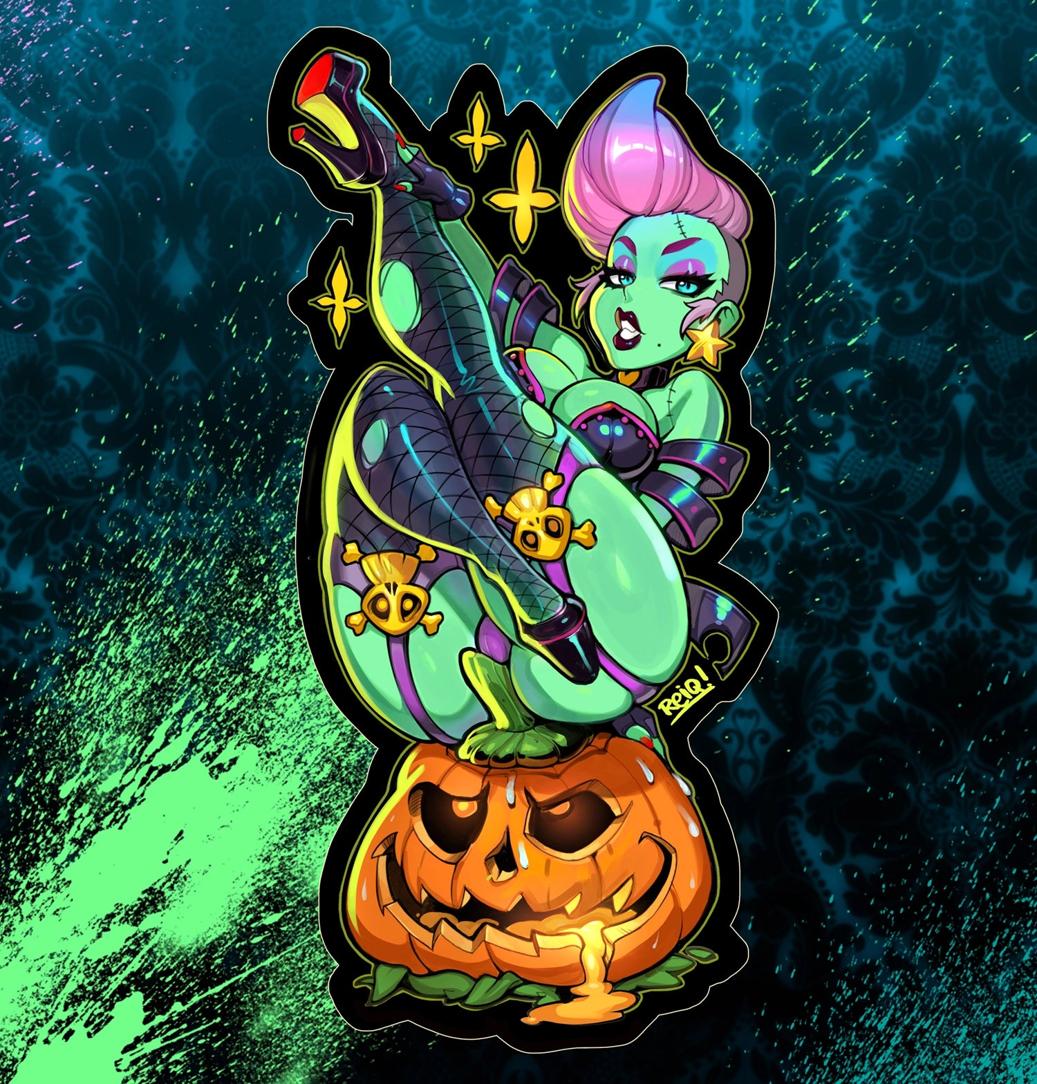 Pumpkin Queen Kinky Cutie Reiqshop